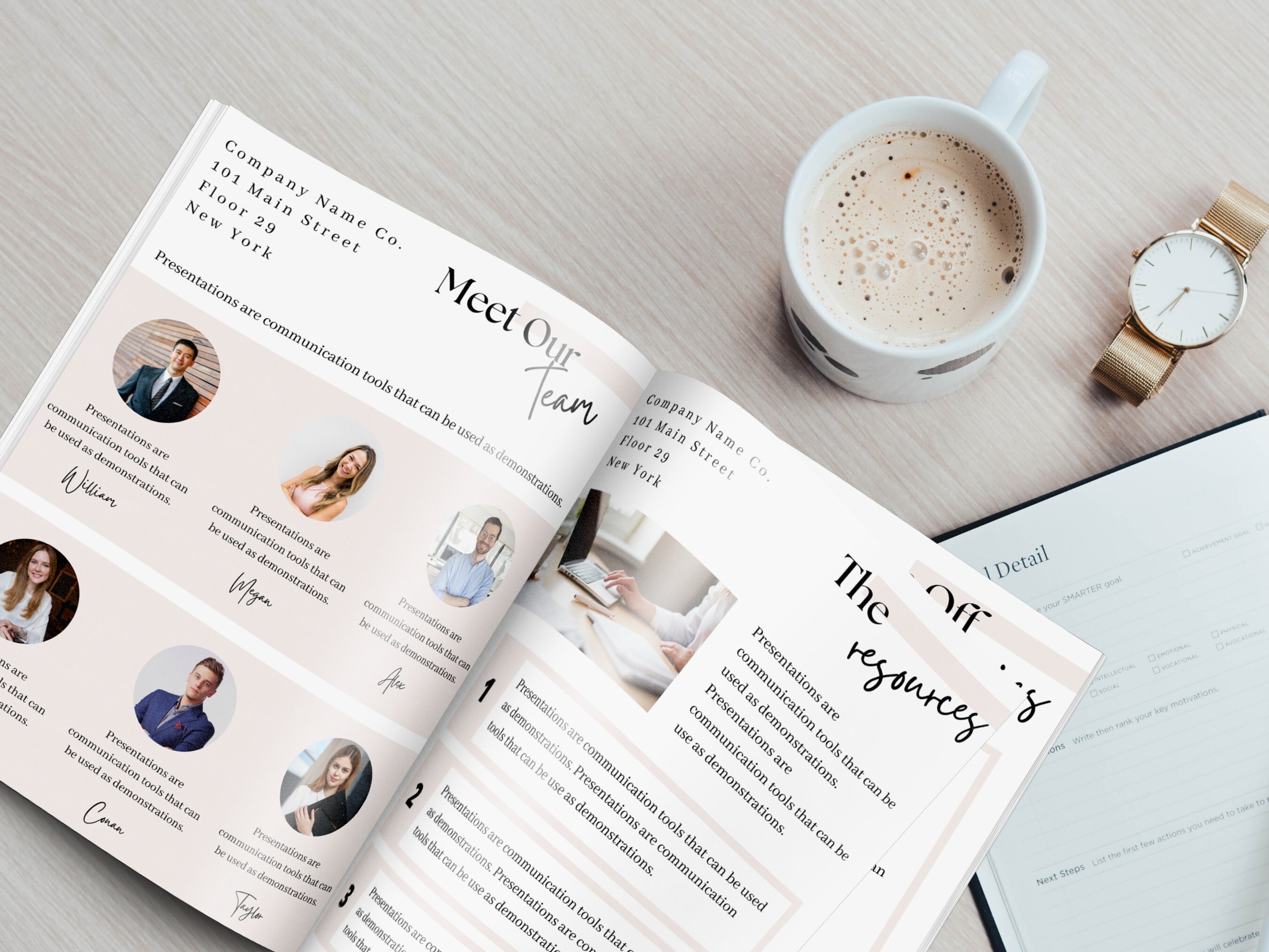 New Hire Welcome Packet, Employee Onboarding Guide, HR Manual Template ...