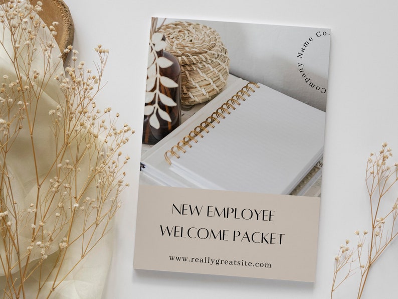 Employee Welcome Package, New Hire Welcome Packet, New Employee Guide ...