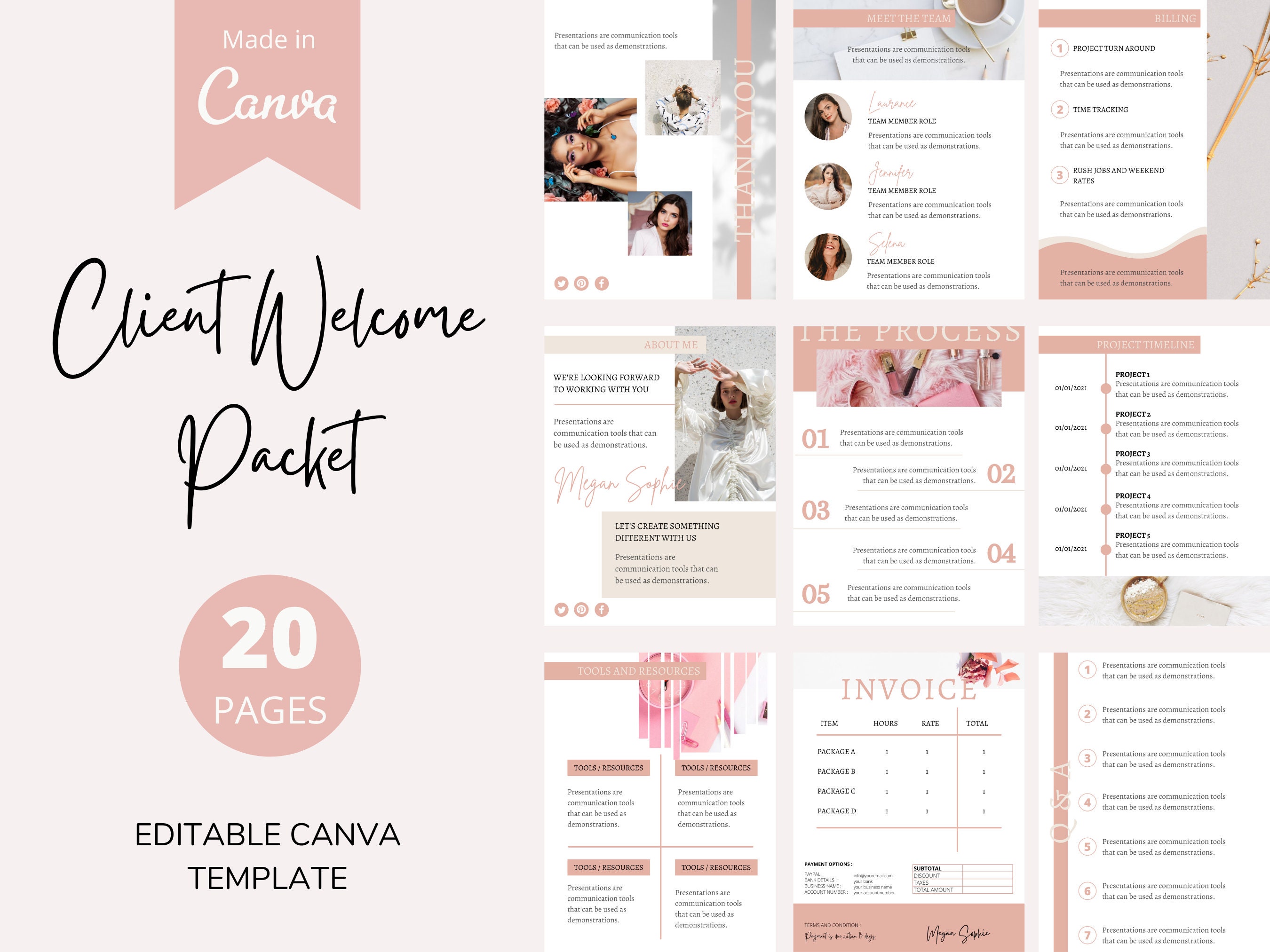 Client Onboarding Template, New Client Service Guide, Virtual Assistant ...