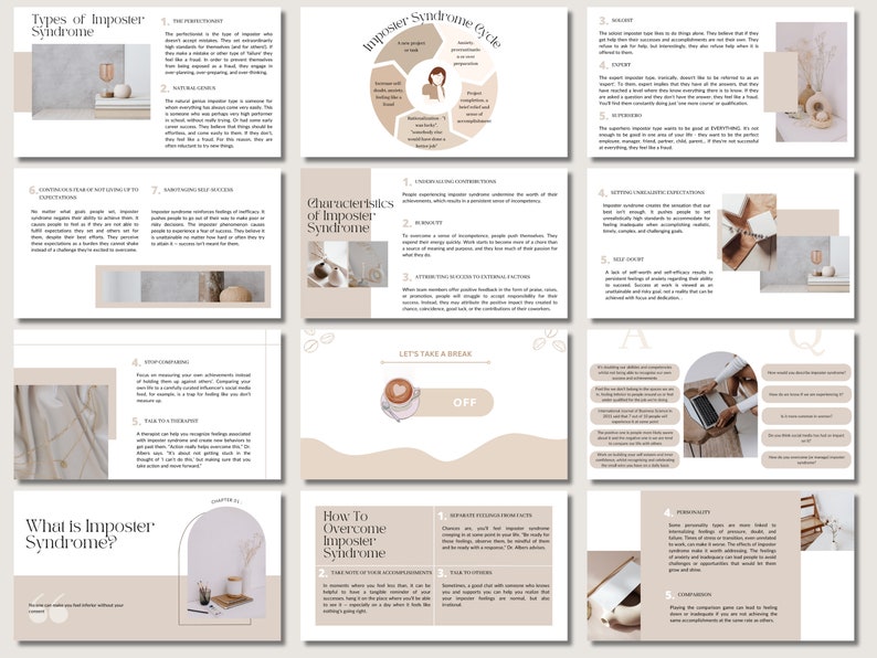 Imposter Syndrome Slide Presentation, Done for You Imposter Syndrome ...