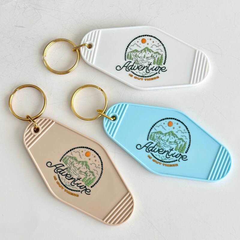 Motel Keychain - Etsy