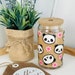 Panda Beer Can Glass| Cute Pandas Cup| Panda Glass Cup| Cute Animal Cup ...