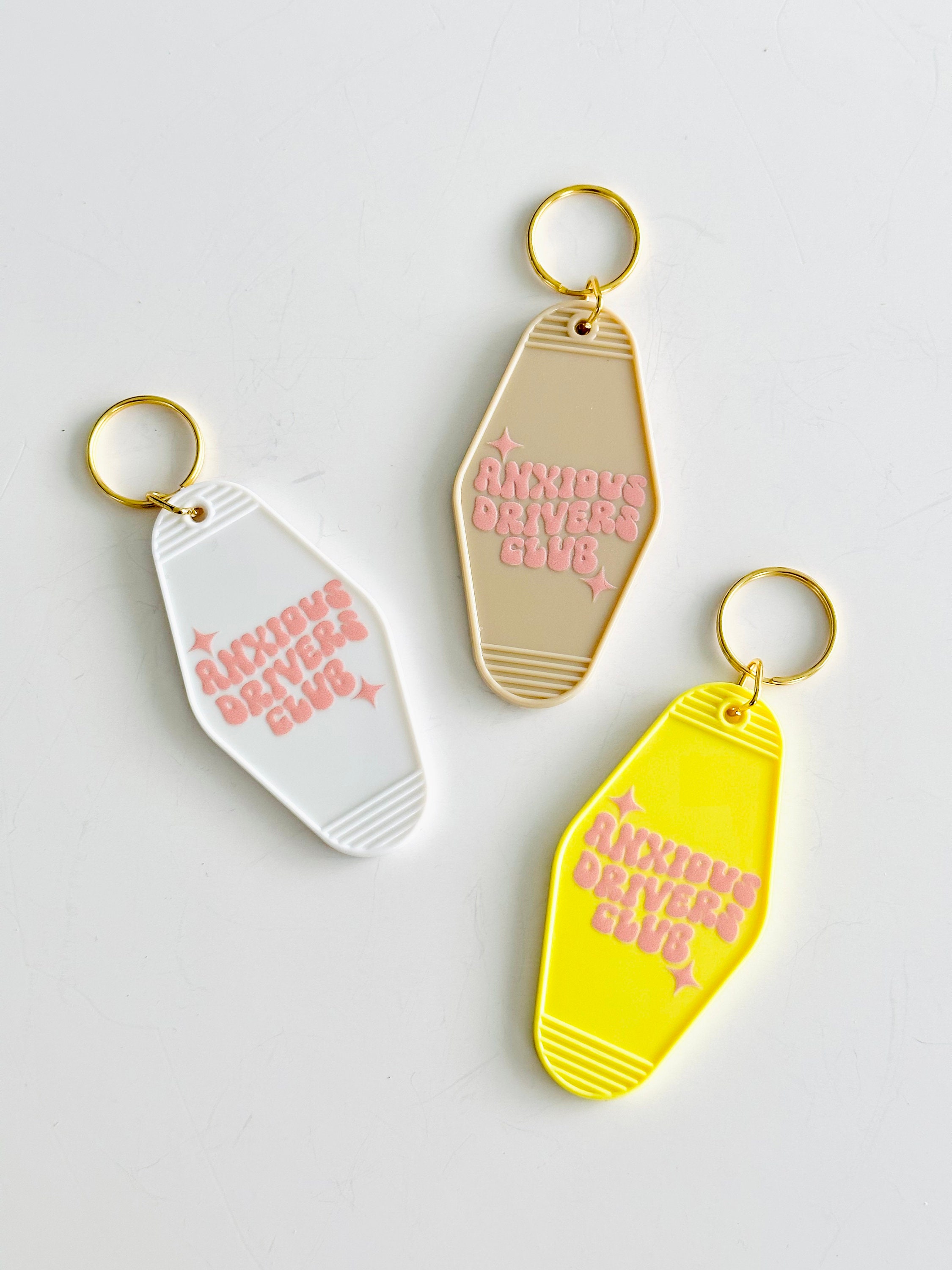 Retro Motel Keychain| Cute Motel Keychain| Anxious Drivers Club Vintage ...