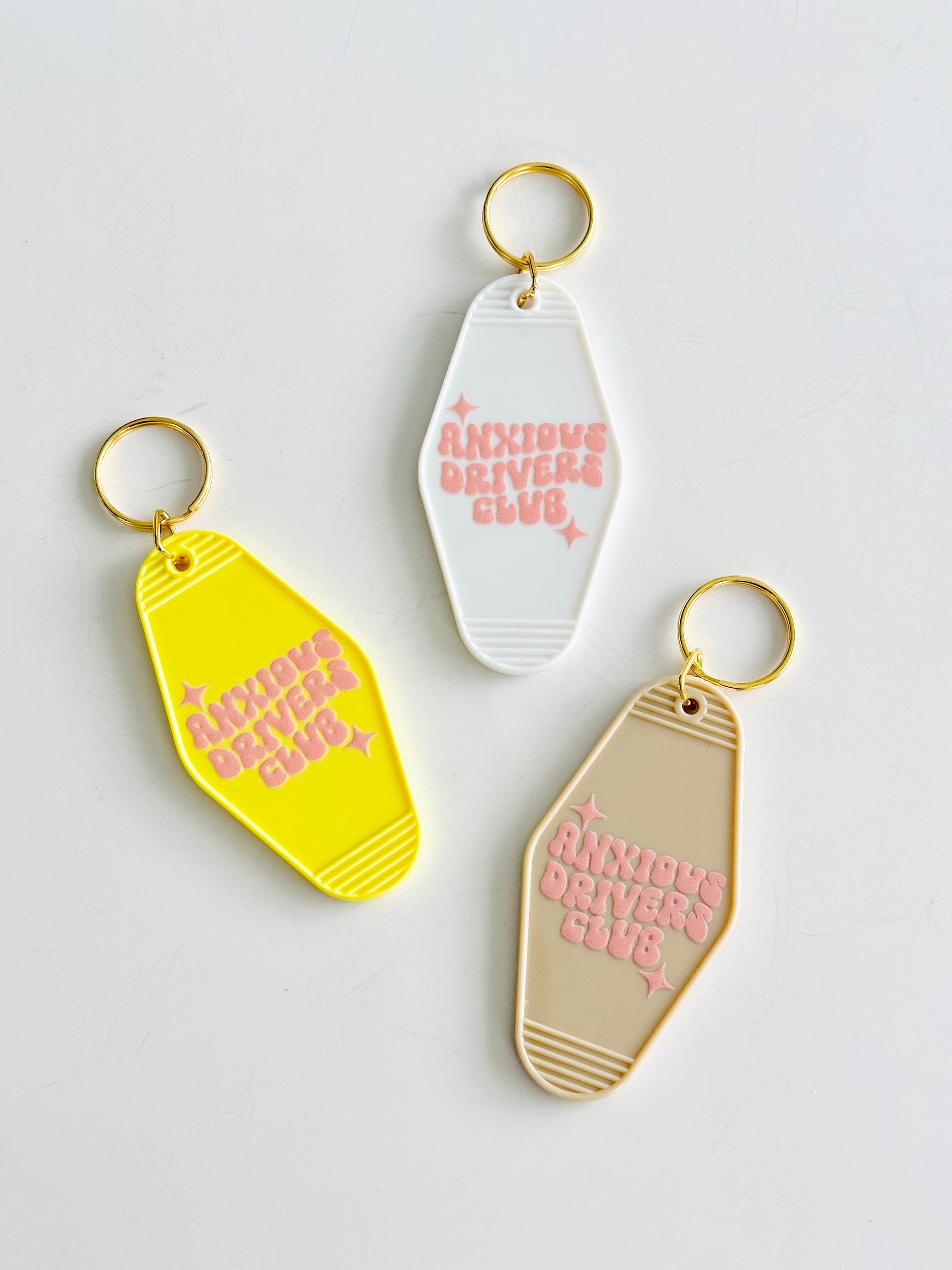 Retro Motel Keychain| Cute Motel Keychain| Anxious Drivers Club Vintage ...