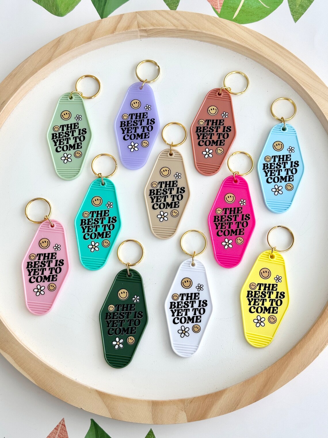 Retro Motel Keychain| Cute Motel Keychains| the Best is yet to Come ...