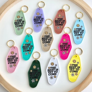Retro Motel Keychain| Cute Motel Keychains| the Best is yet to Come ...