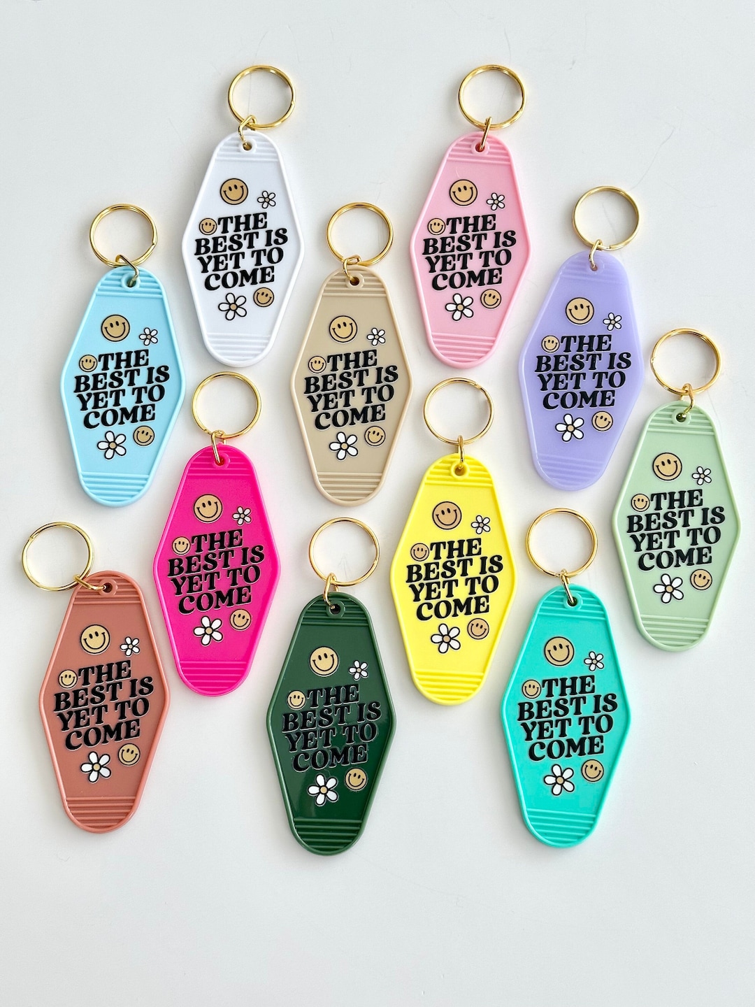 Retro Motel Keychain| Cute Motel Keychains| the Best is yet to Come ...