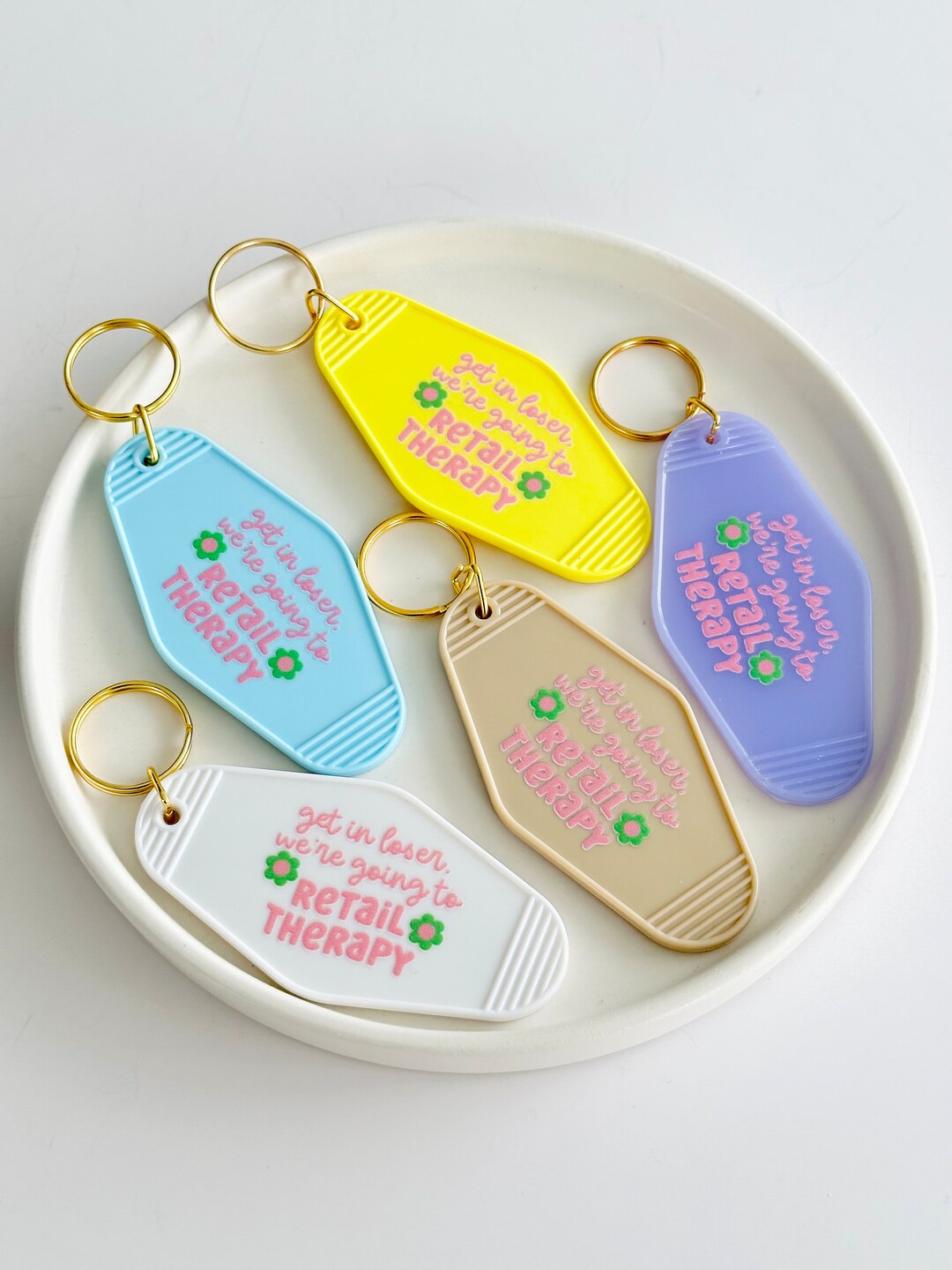 Retro Motel Keychain| Cute Motel Keychain| Retail Therapy| Vintage ...