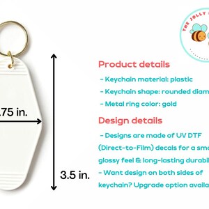 Retro Motel Keychain Cute Motel Keychain F Your Bad Vibes Vintage Style ...