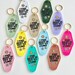 Retro Motel Keychain| Cute Motel Keychains| the Best is yet to Come ...