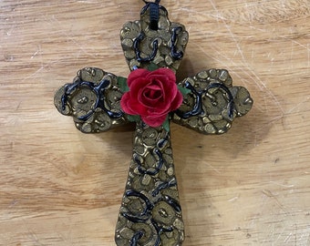 Cheetah Print Cross - Etsy