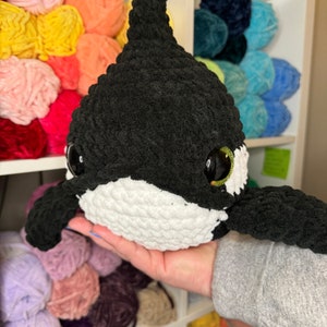 Killer Whale Crochet Pattern, 100% No Sew Orca Pattern - Etsy