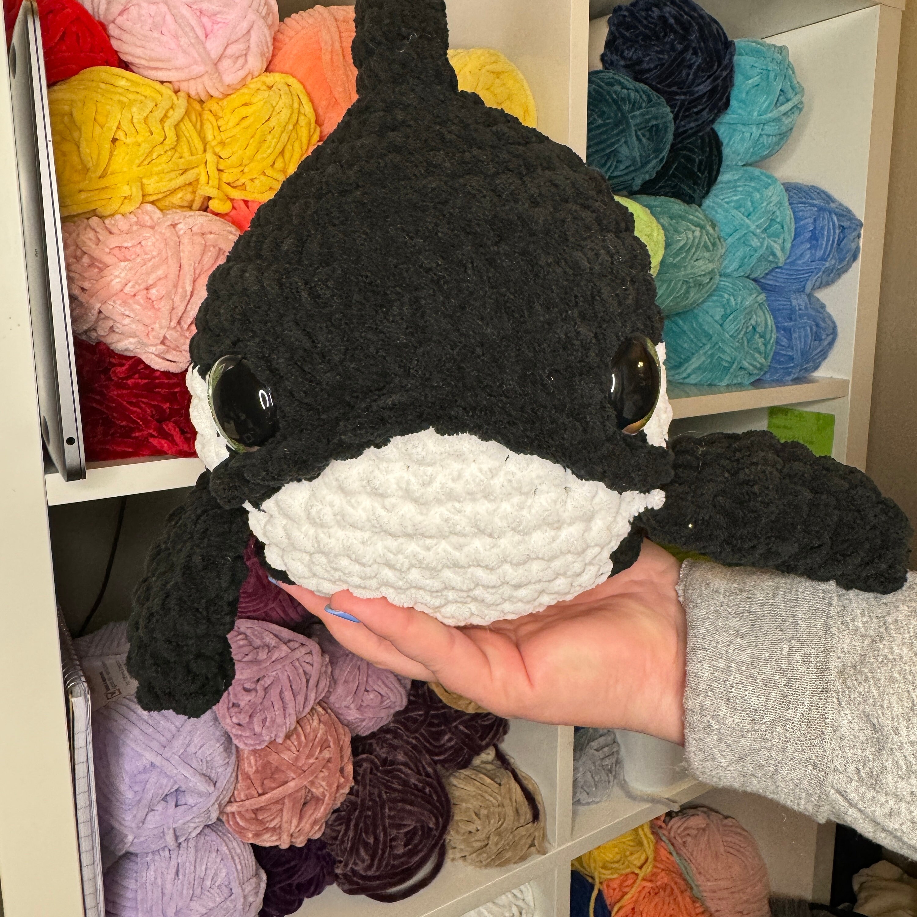 Killer Whale Crochet Pattern, 100% No Sew Orca Pattern - Etsy