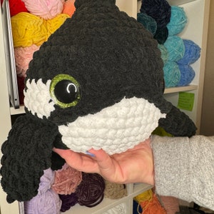 Killer Whale Crochet Pattern, 100% No Sew Orca Pattern - Etsy