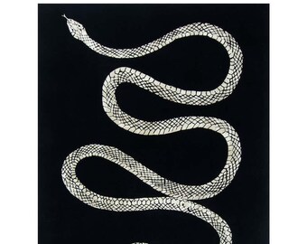 Snake Print Rug - Etsy