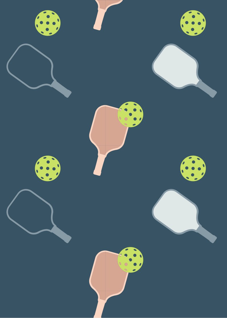 Pickleball Birthday Invitation - Etsy