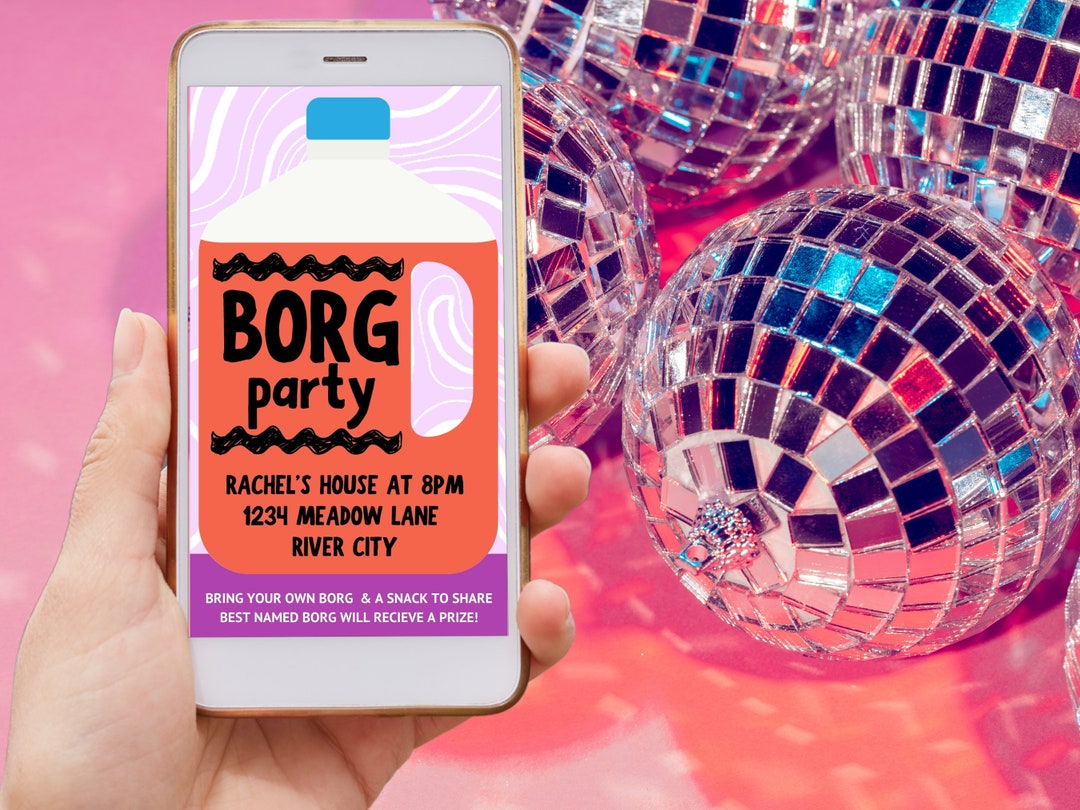 Borg Party Invitation - Etsy