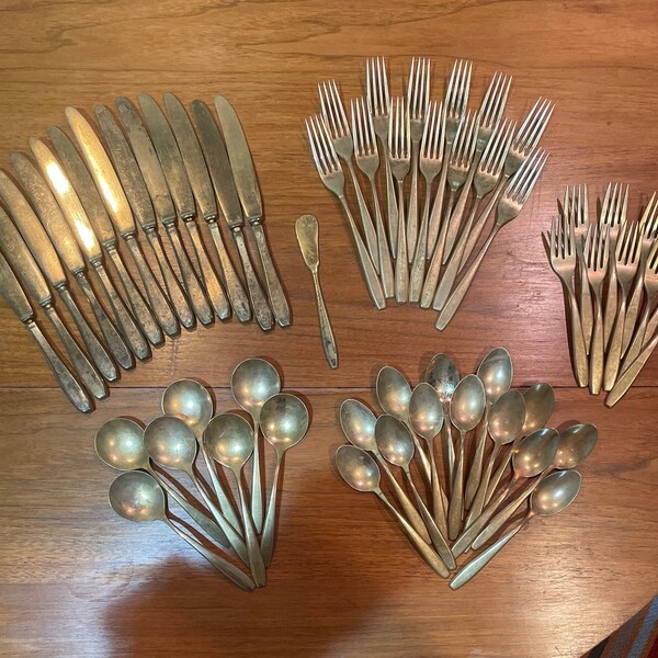 Gold Flatware - Etsy
