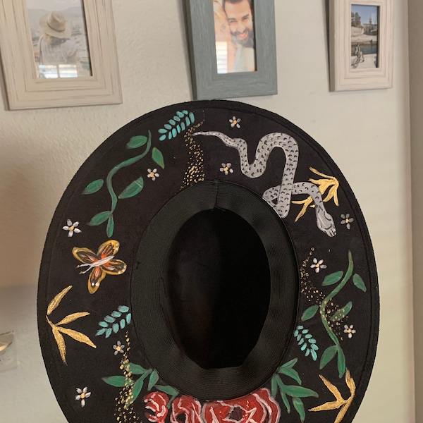 Hand Painted Hats - Etsy