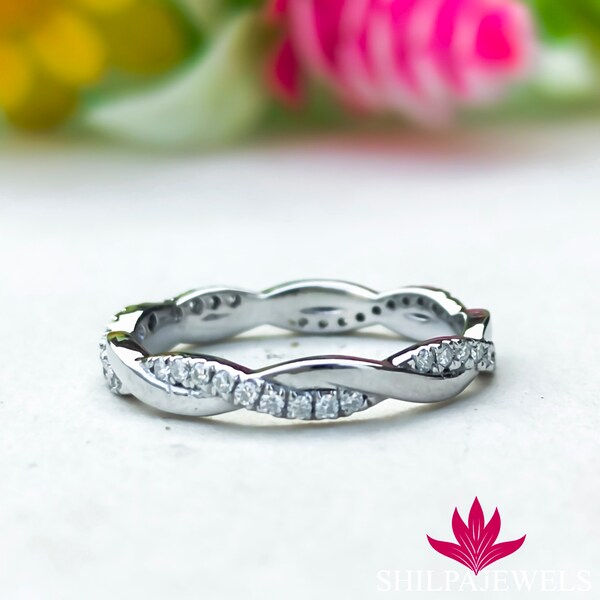 Twisted Wedding Band - Etsy