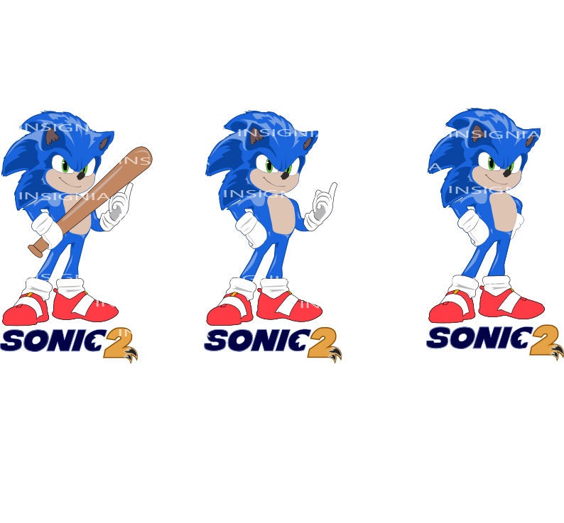 SVG Sonic the Hedgehog Vector Movie Png Pdf Svg Ai | Etsy