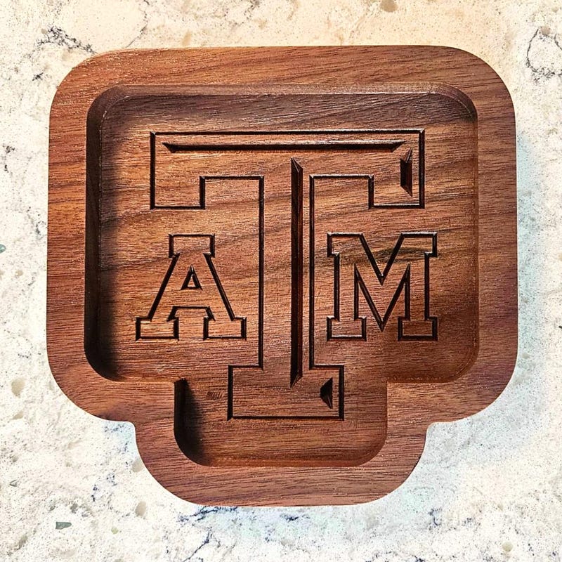A&m Trinket Tray - Etsy