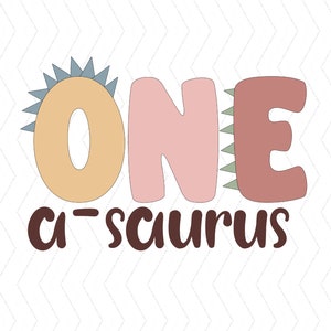 One Osaurus Png Dinosaur Birthday Png, One-o-saurus Birthday Png ...
