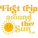 Sunshine 1st Birthday PNG, Sunshine First Birthday Png, First Trip ...