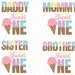 Mommy of the Sweet One SVG, Daddy of the Sweet One SVG, Sweet One SVG ...
