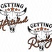 Getting Hitched Getting Rowdy PNG, Bachelorette Party Png, Bridesmaid ...