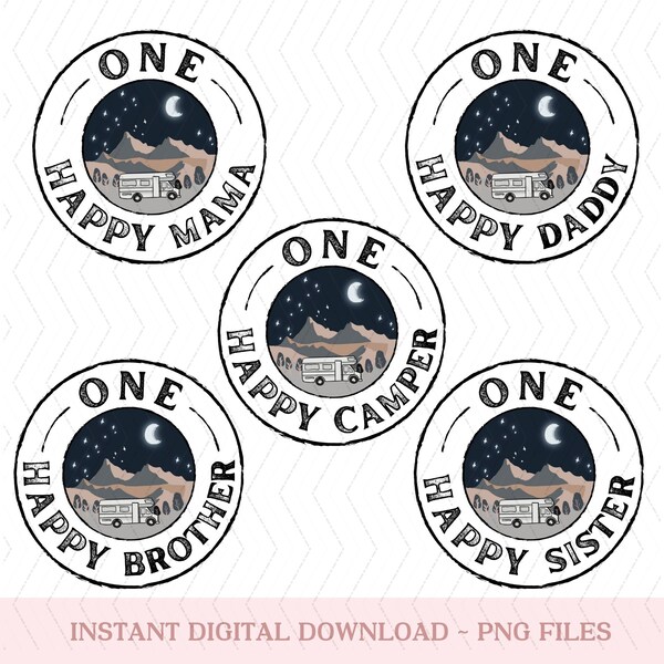 Happy Camper Svg - Etsy