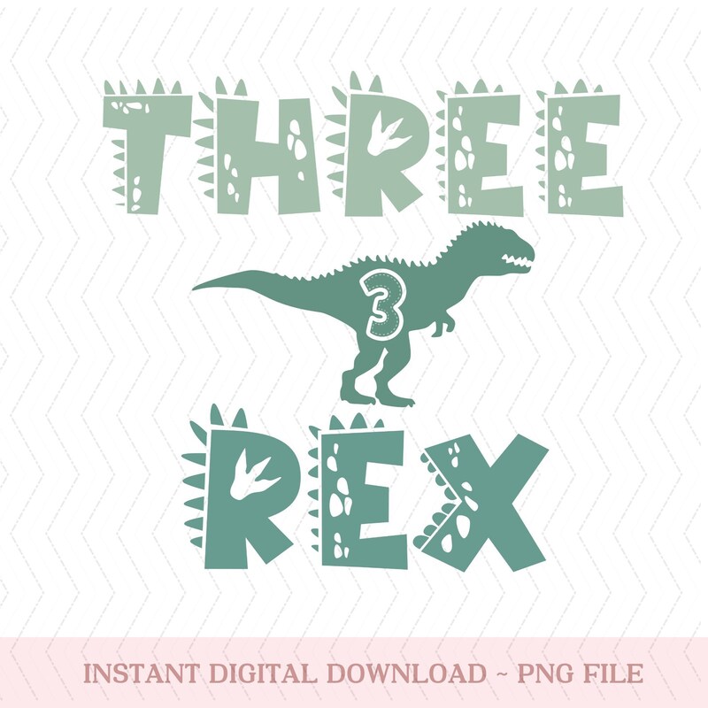 Three Rex Svg - Etsy