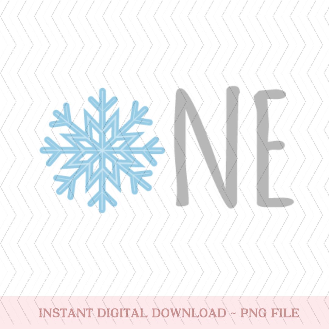 Winter Onederland Birthday PNG, Winter Onederland Clipart, Snowflake ...