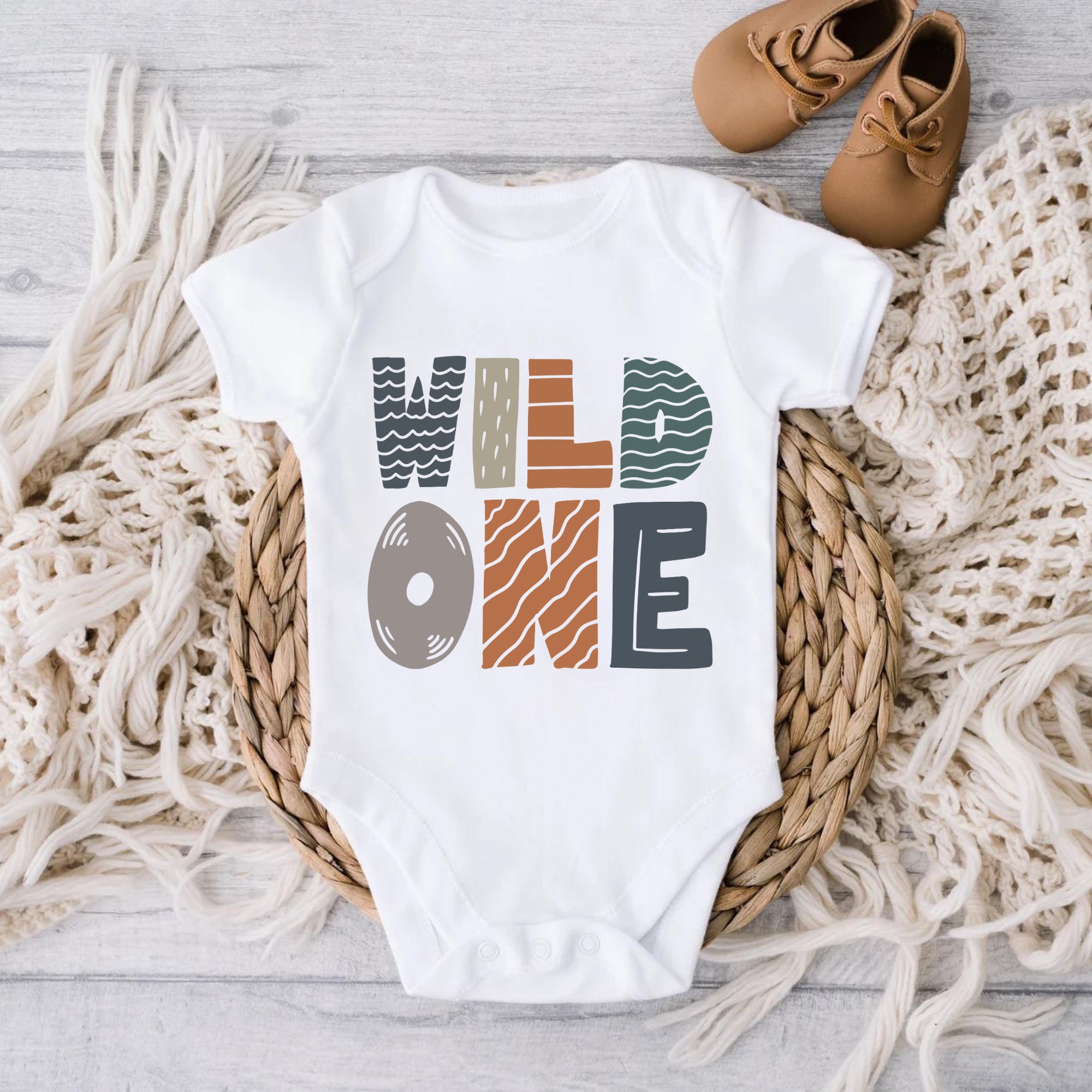 Wild One 1st Birthday Safari Jungle Animals Kids Design - Etsy