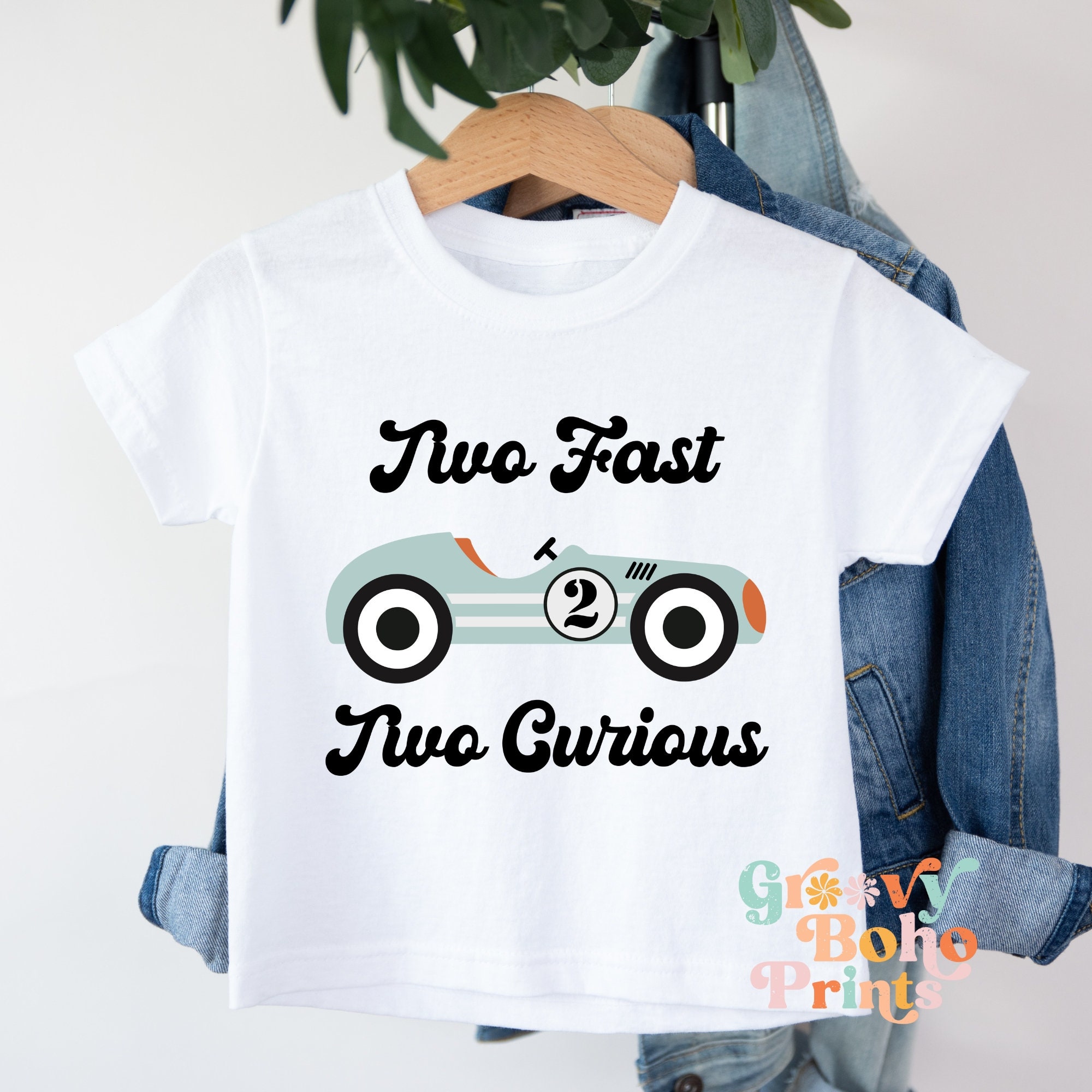 Two Fast Two Curious Birthday Png, Race Car Birthday Png, 2nd Birthday ...