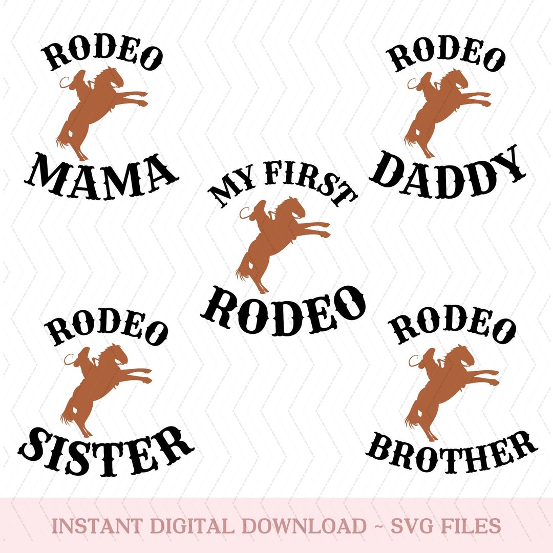 My First Rodeo Birthday SVG, Cowboy Birthday Svg, Western Birthday Svg ...