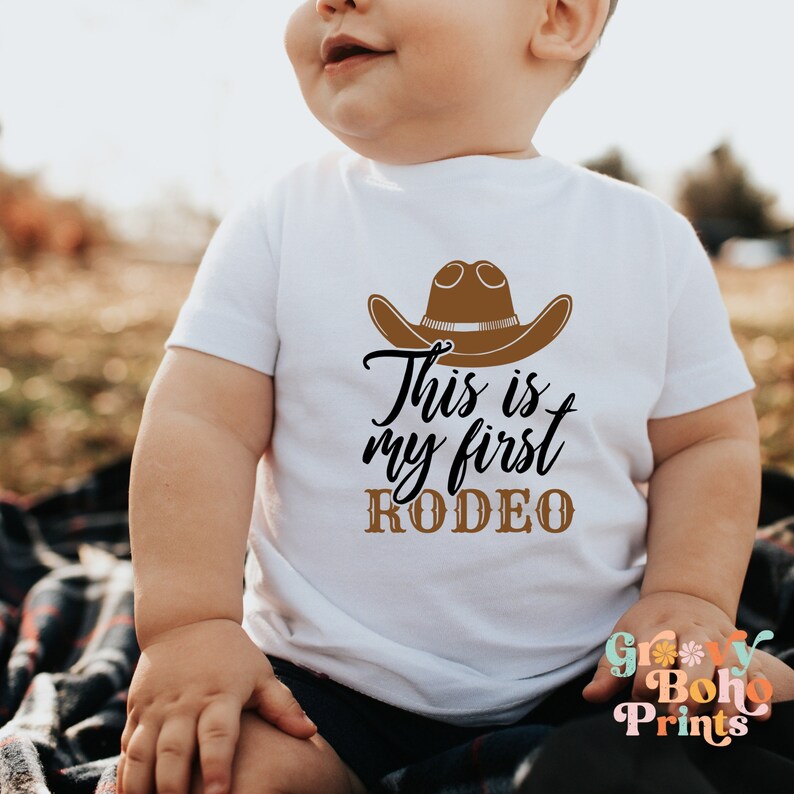 My First Rodeo Birthday PNG, Cowboy Birthday Png, Rodeo First Birthday ...