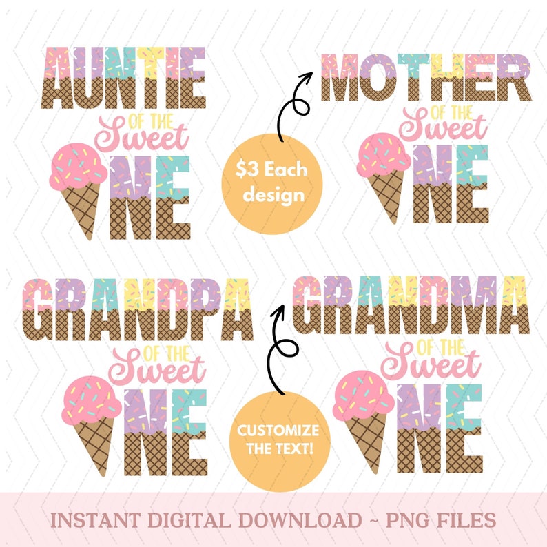 Mommy of the Sweet One Png, Daddy of the Sweet One PNG, Sweet One PNG ...