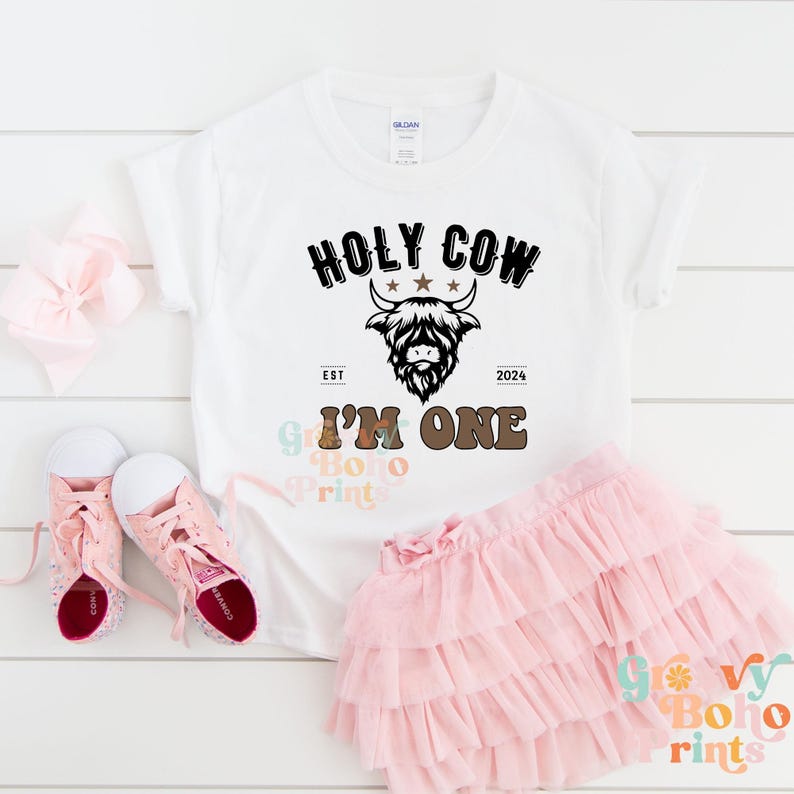 Holly Cow Birthday Party PNG, Holly Cow Png Clipart, Holy Cow Design ...