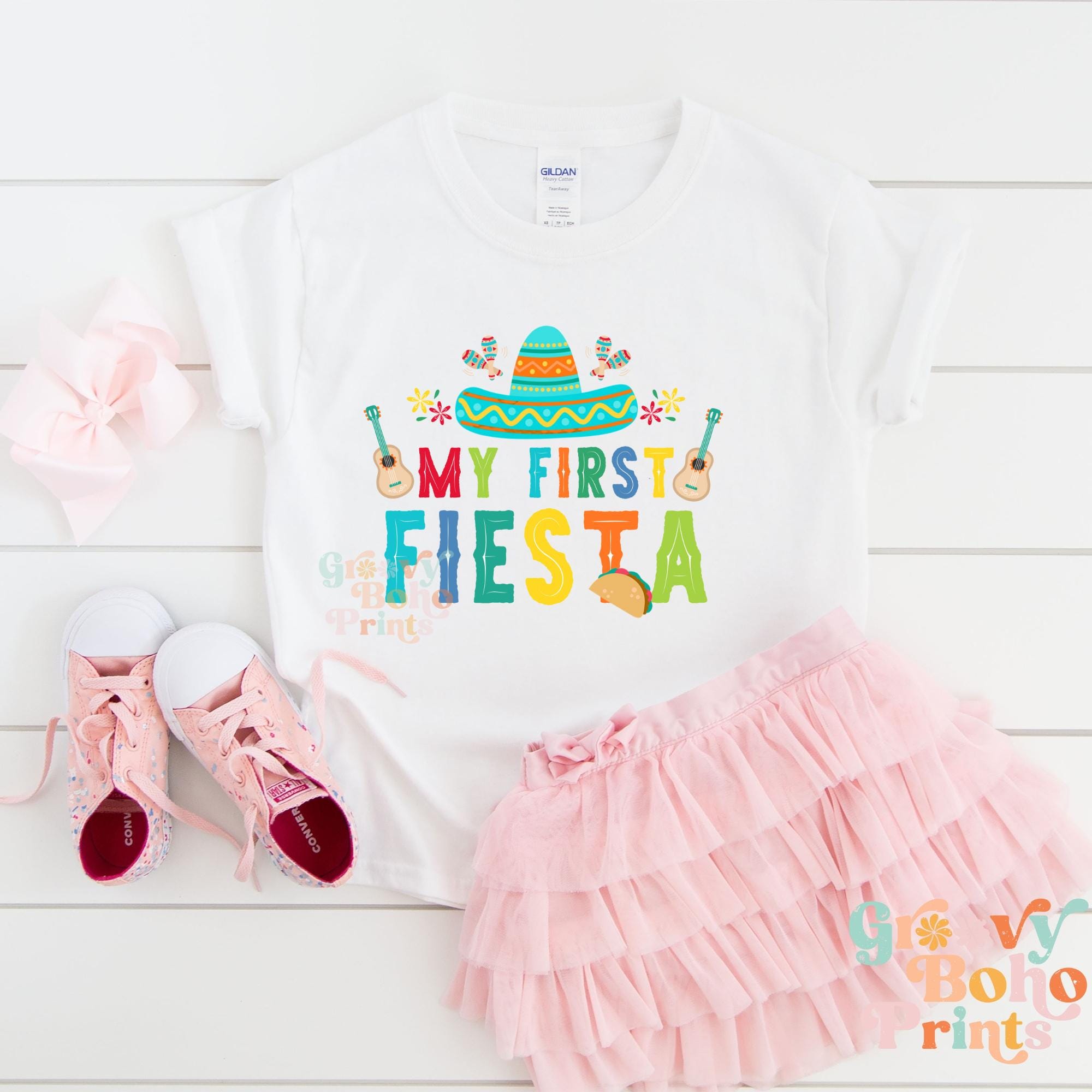 First Fiesta Birthday Png, My First Fiesta Birthday PNG, Matching ...