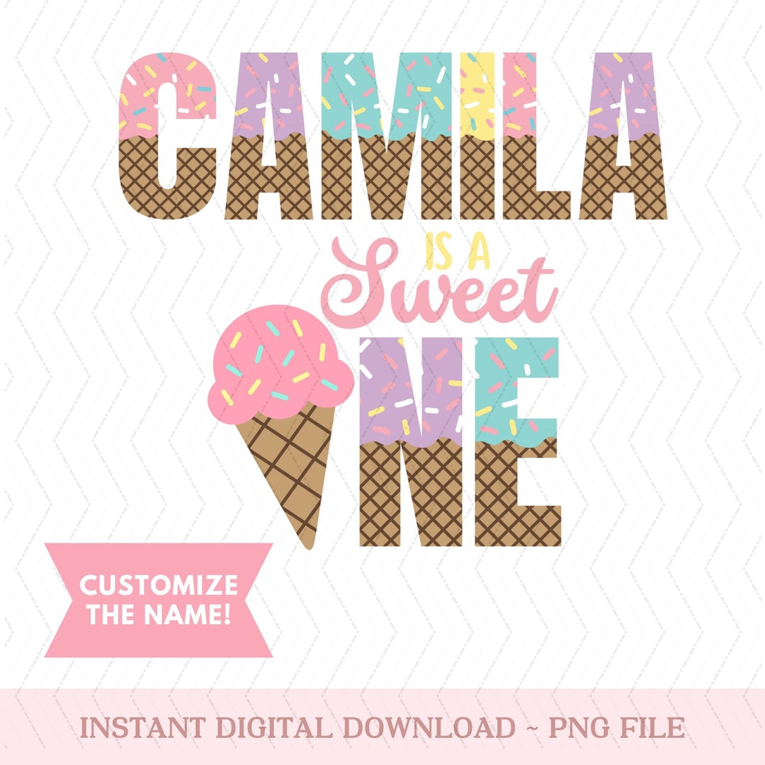 Custom Sweet One Png, Sweet One Personalized PNG, Sweet One PNG, Sweet ...
