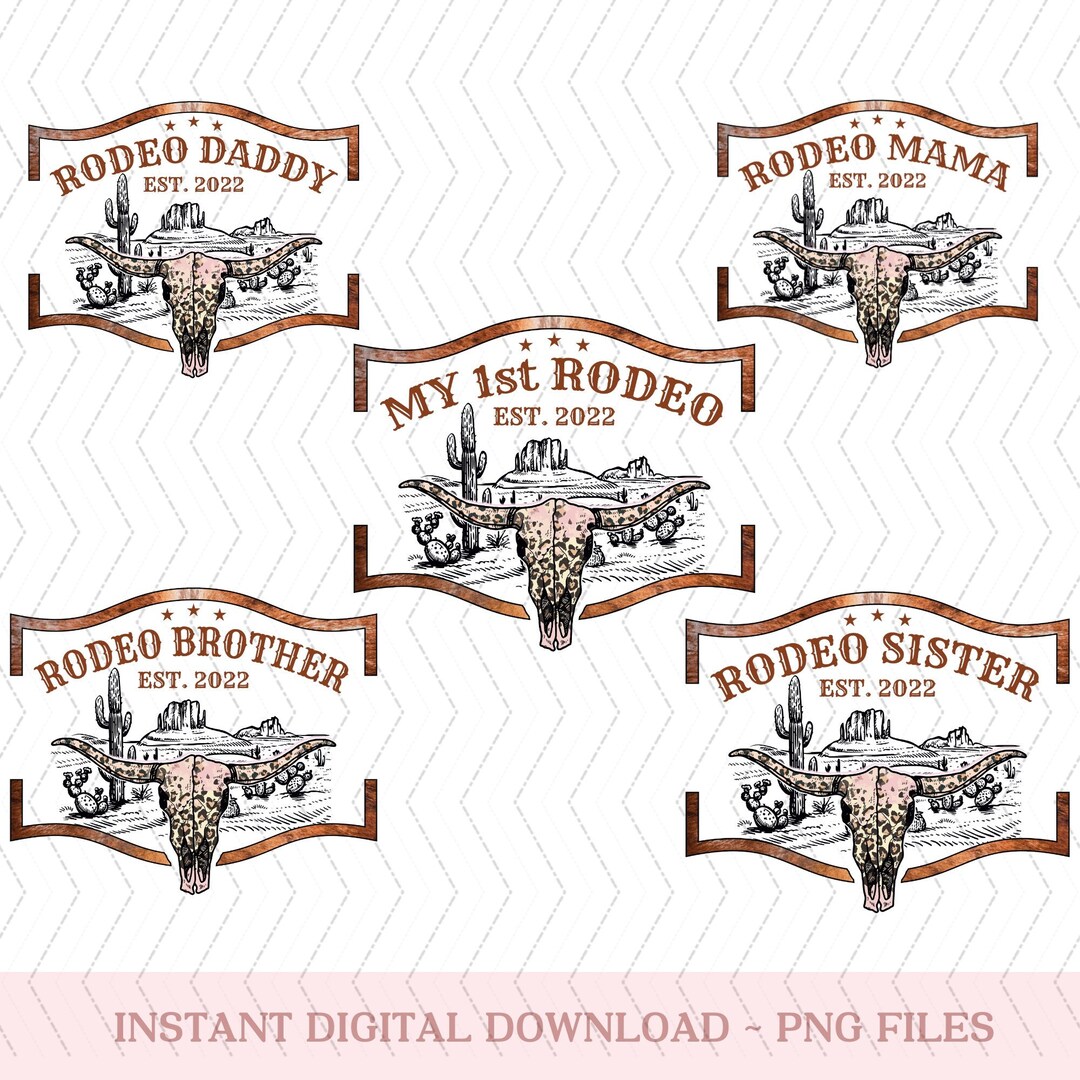 My First Rodeo Birthday Png, Cowboy Birthday Png, Western Birthday Png ...