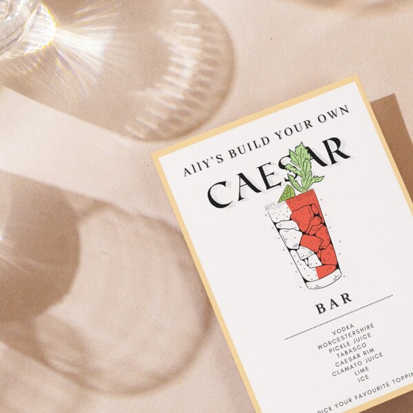 Bloody Mary Bar - Etsy