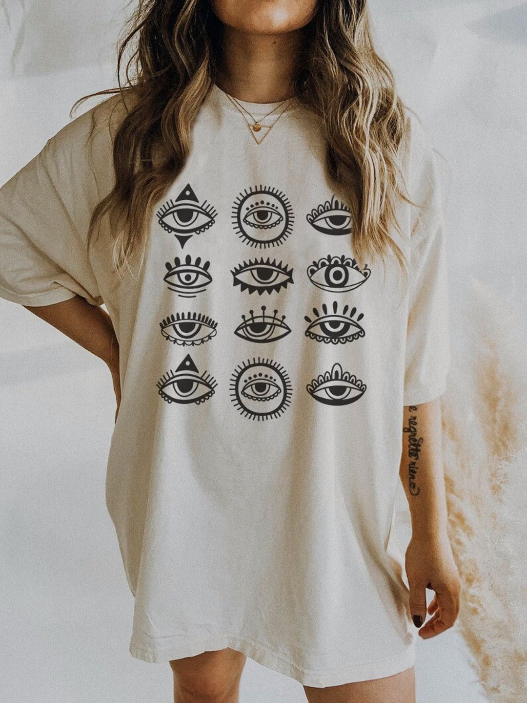 Evil Eye Shirt Witchy Clothing Witchy Things Witchy Clothes - Etsy
