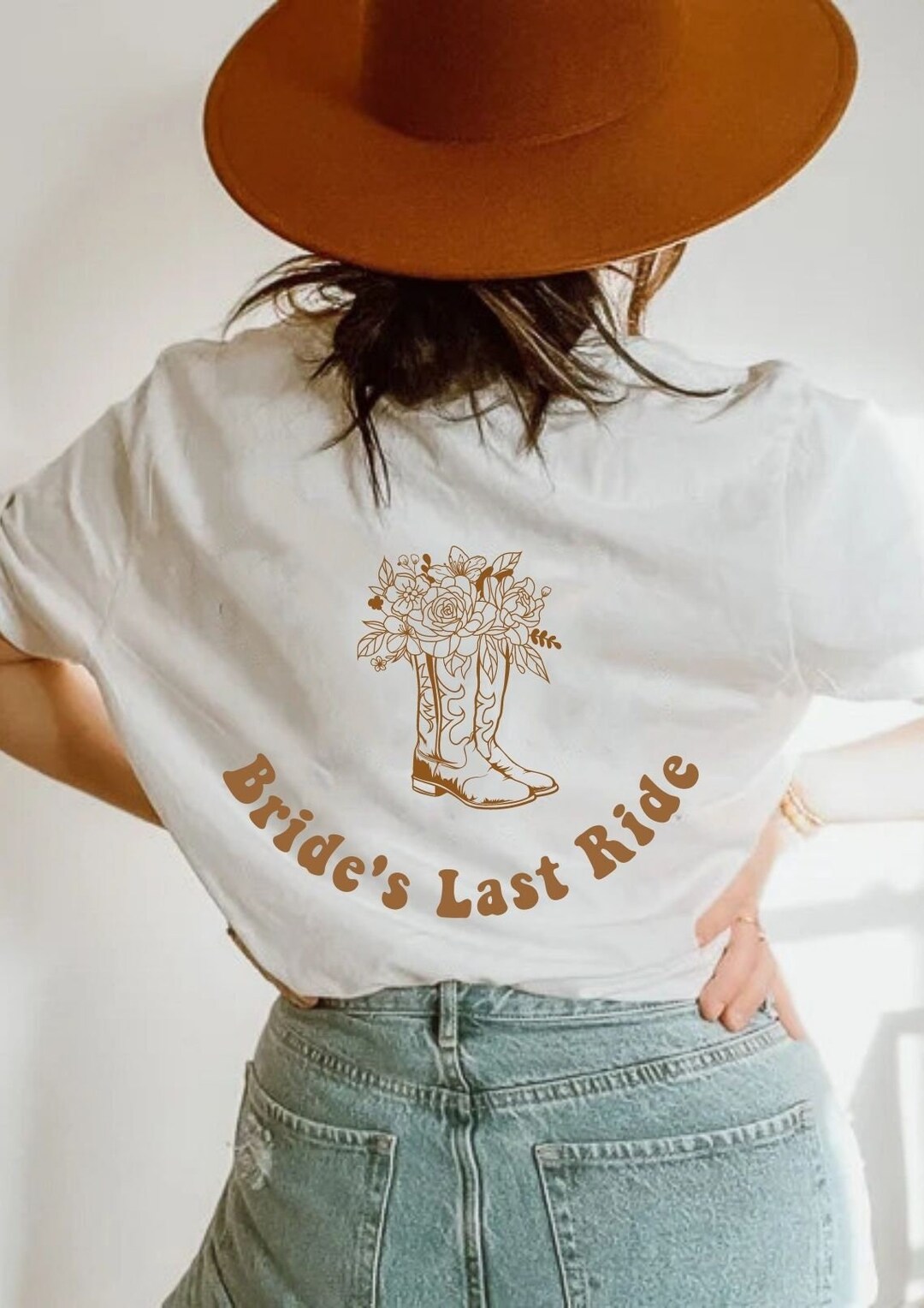 Brides Last Ride Shirt Western Bride Tshirt Last Rodeo Bachelorette ...