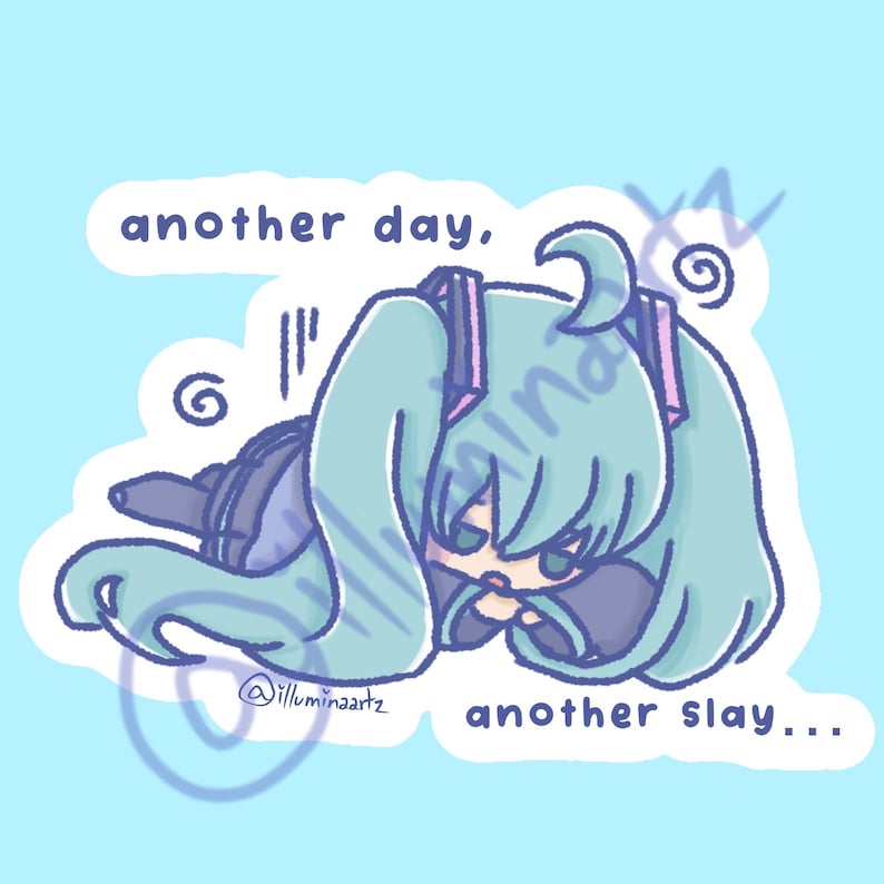 MIKU MEME STICKERS! (mystery Pull - Try Your Luck!!) - Etsy