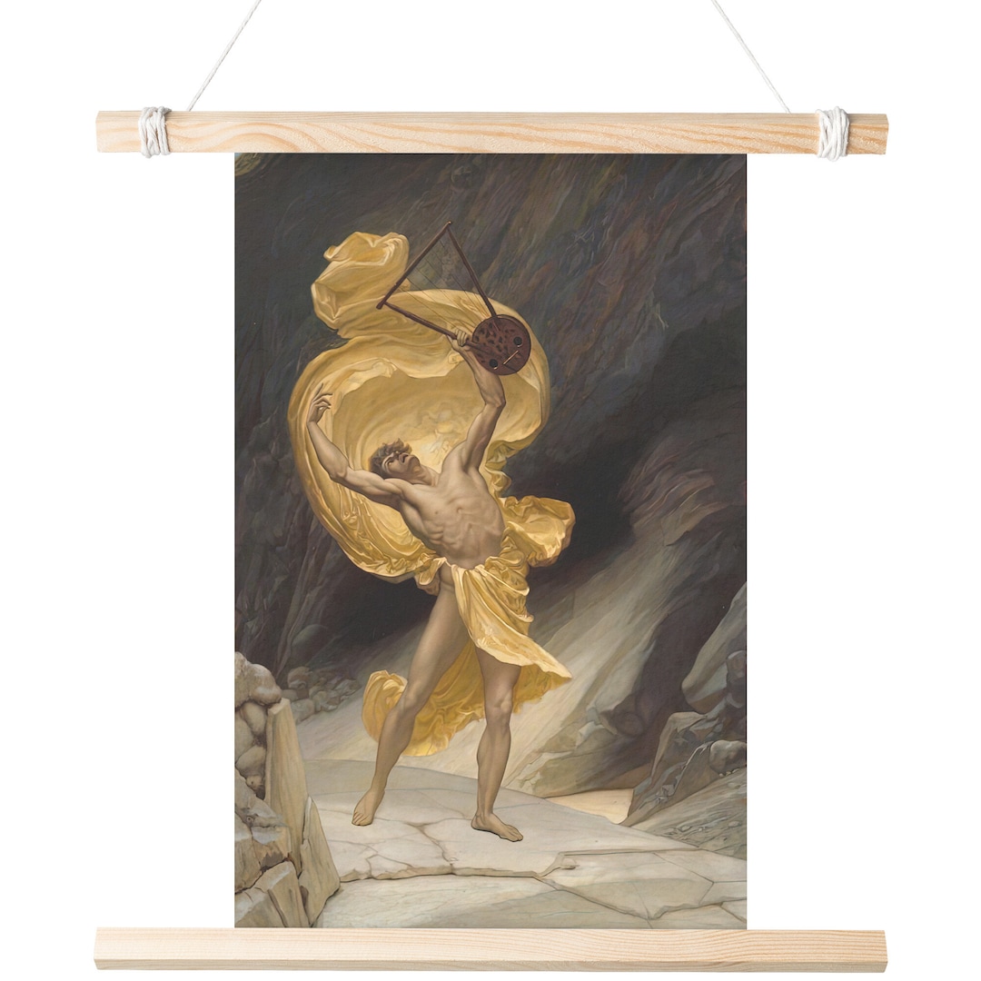 Orpheus Returning From the Shades by William Blake Richmond Matte ...