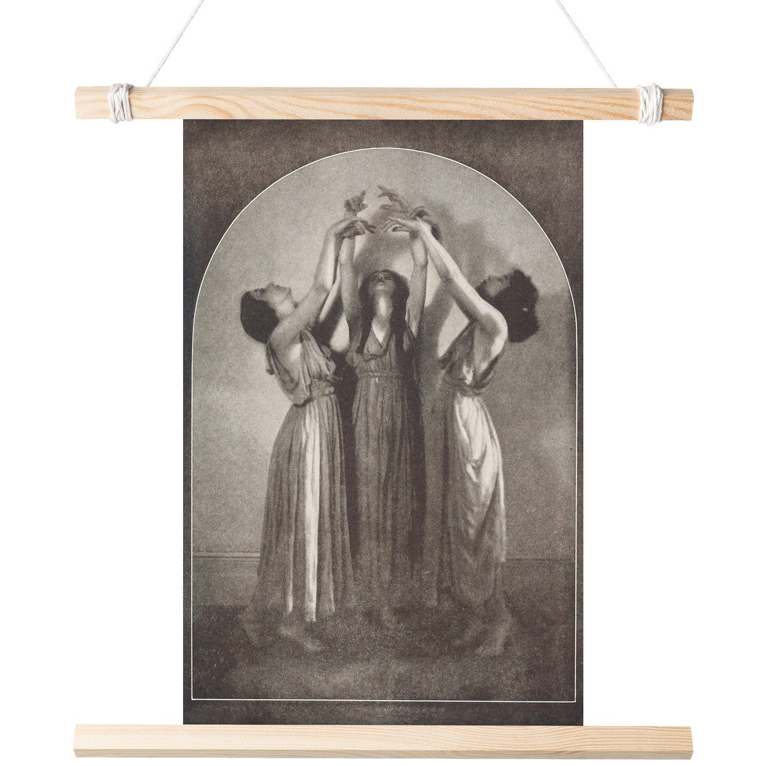 Trio of Women Dancing by Helen Moller Matte Poster | Dance Instructor ...