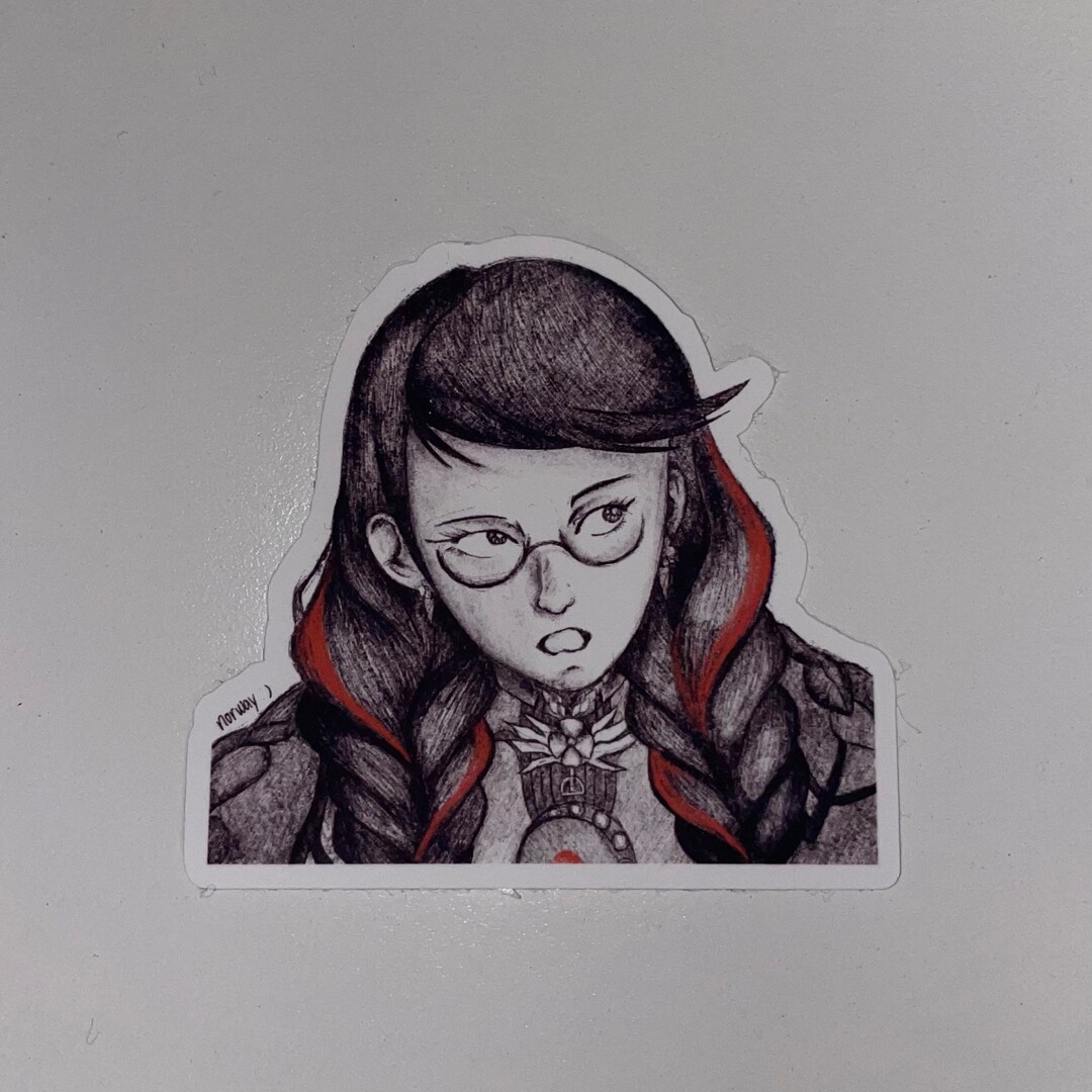 BAYONETTA: Bayonetta Vinyl Sticker - Etsy