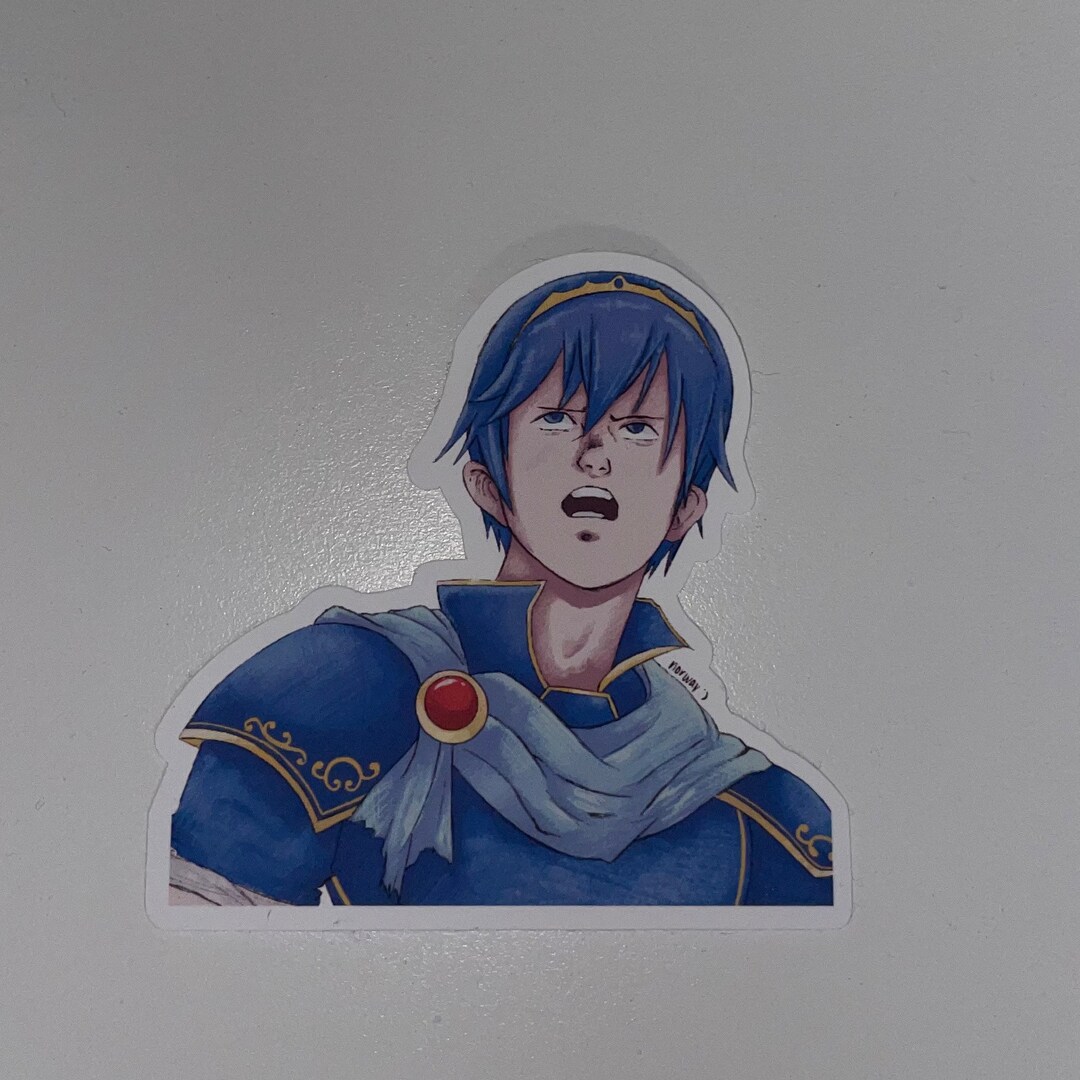 FIRE EMBLEM: Chrom, Ike, Marth Vinyl Stickers - Etsy